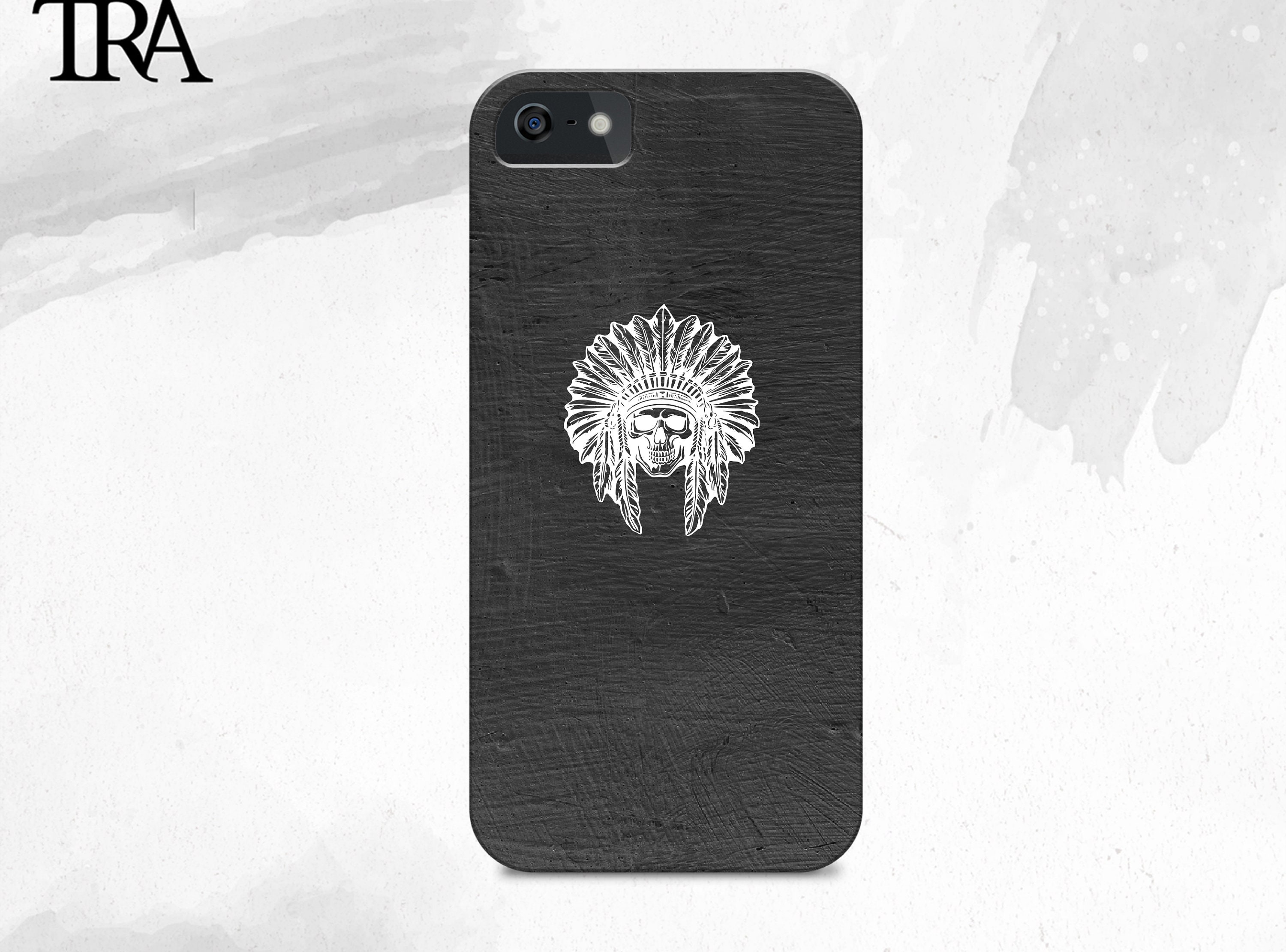 Native Chief Skull SVG American Skeleton Warrior Indian Chief Headdress ...