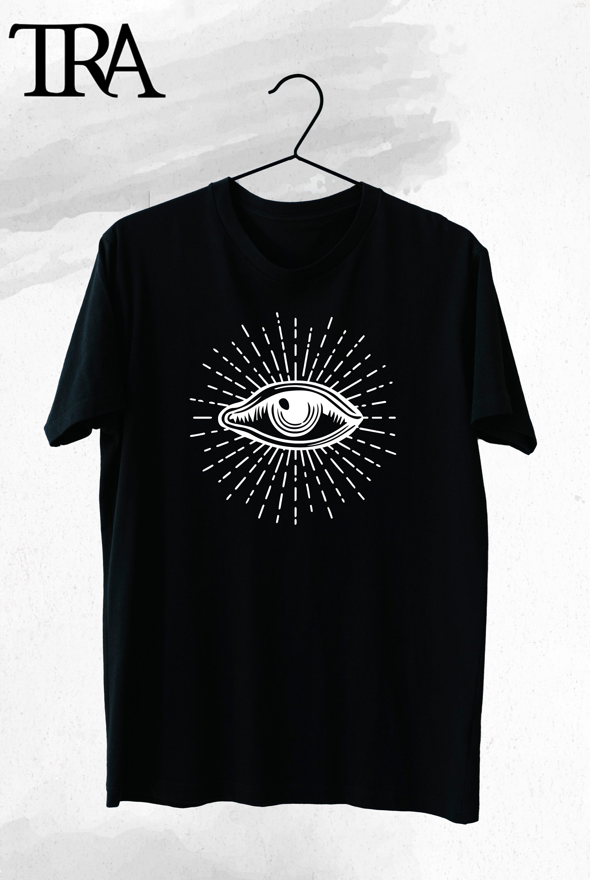All Seeing Eye Sunburst SVG Third Eye Spiritual Illuminati Mystical ...