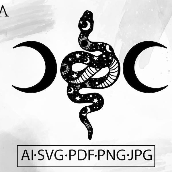 Triple Goddess Svg - Etsy