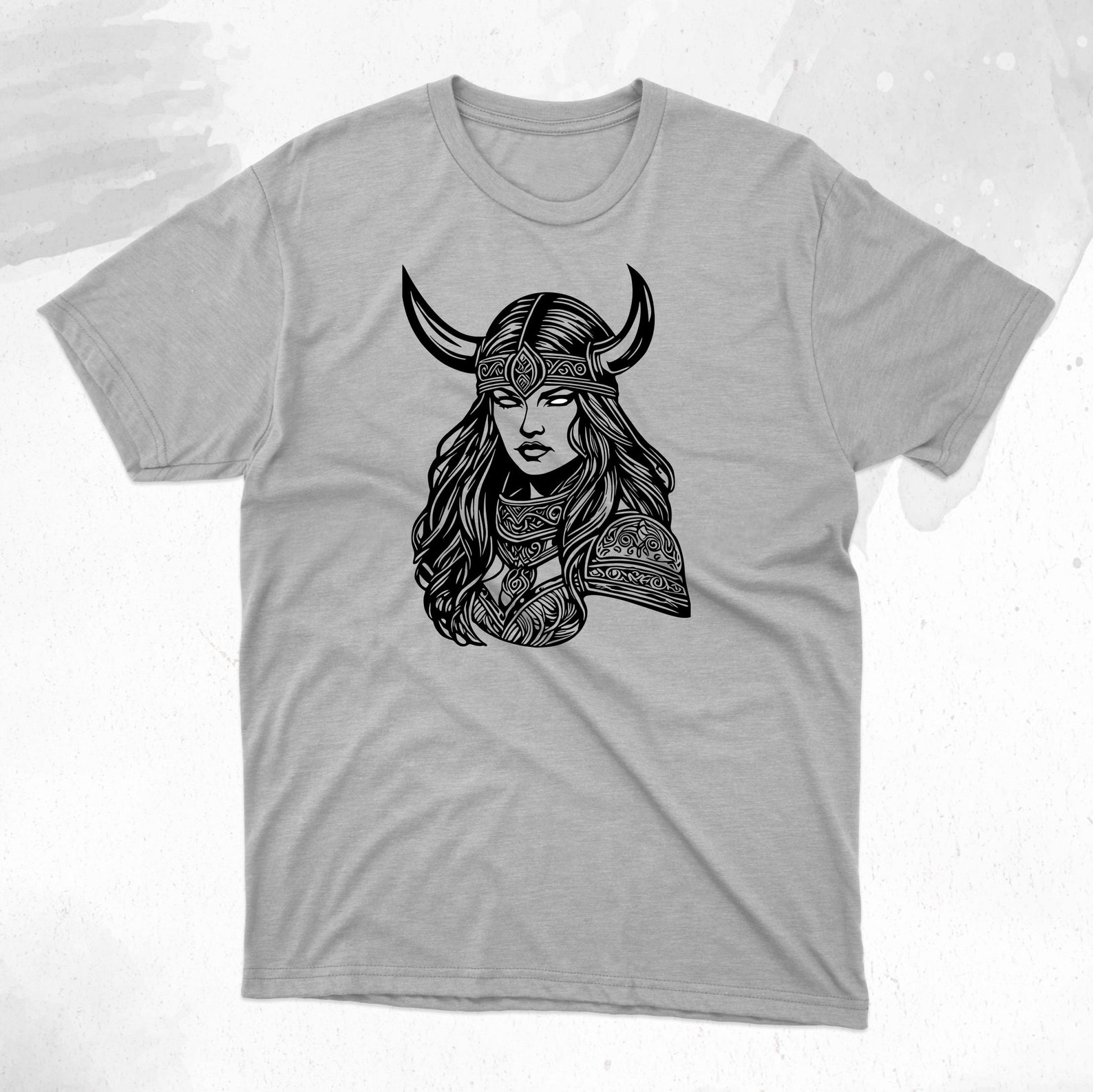 Celtic Vegvisir Valkyrie Warrior SVG Knotwork Viking Nordic Norse ...