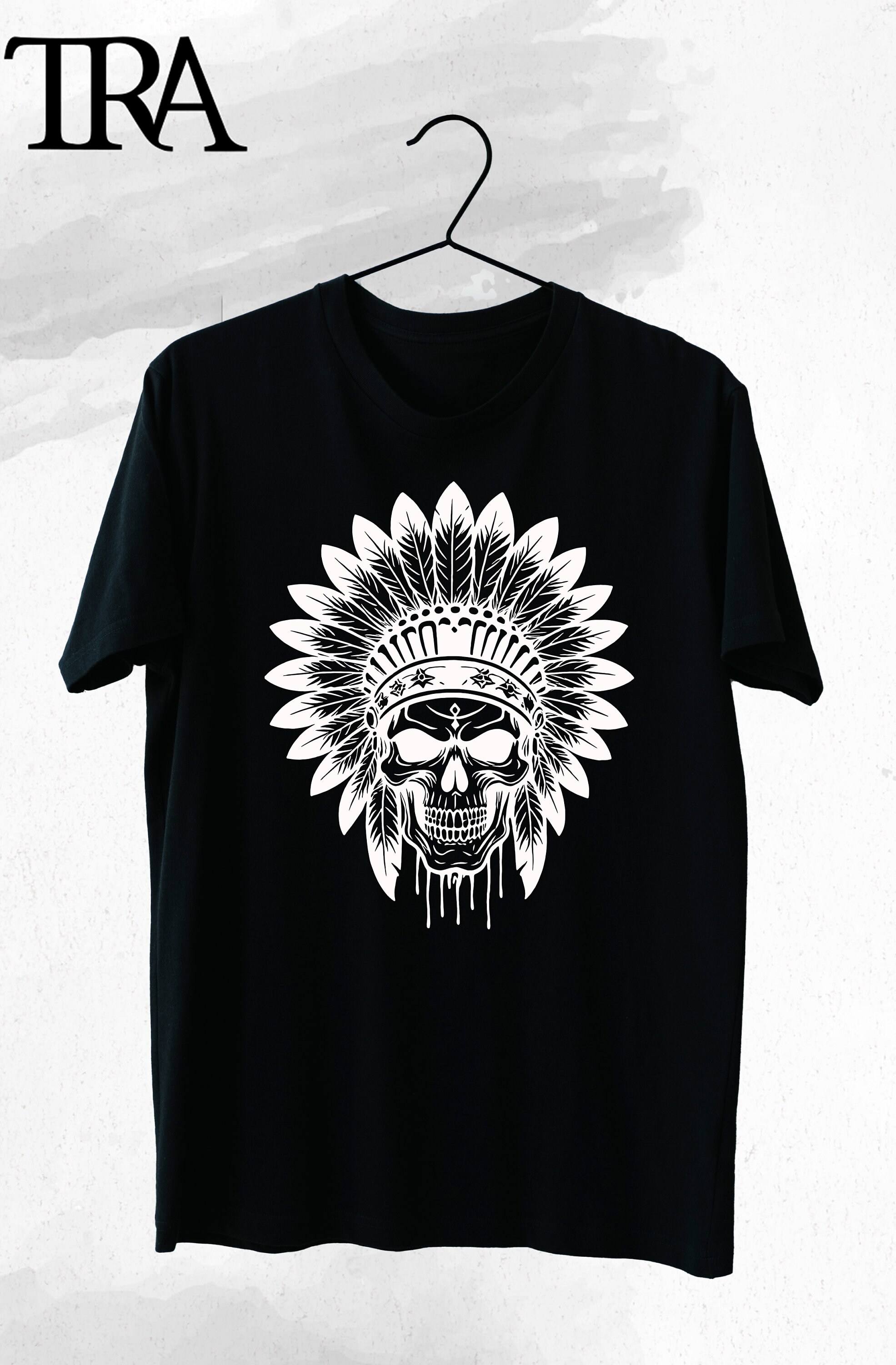 Chief Skull SVG Native American Skeleton Warrior Indian Chief Boho ...