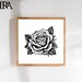 Rose SVG Botanical Roses Bouquet Wildflowers Boho Flowers Flower Rose ...