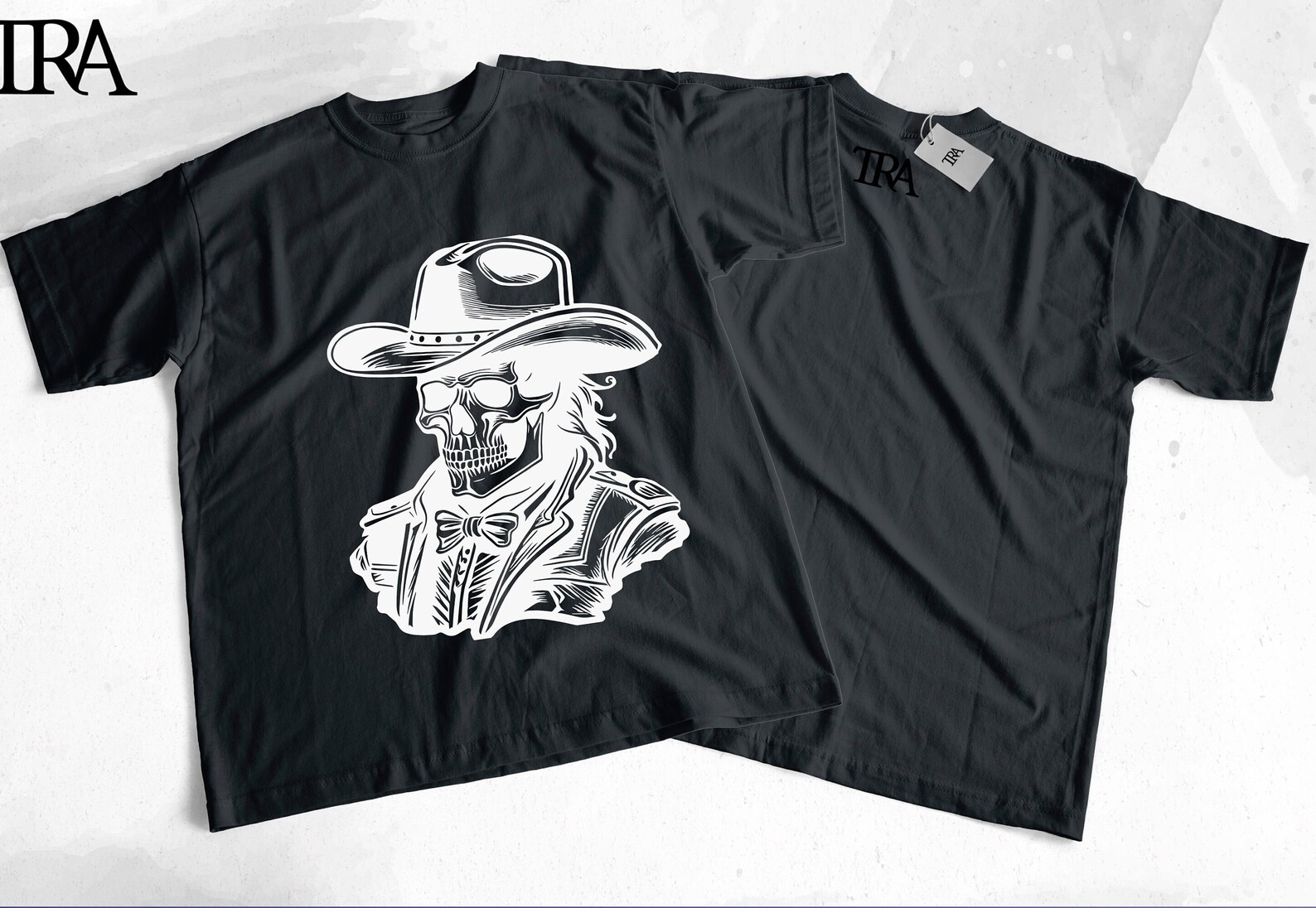 Skeleton Cowboy SVG Skull Ghost Flash Tattoo Undead Wild West Horror ...