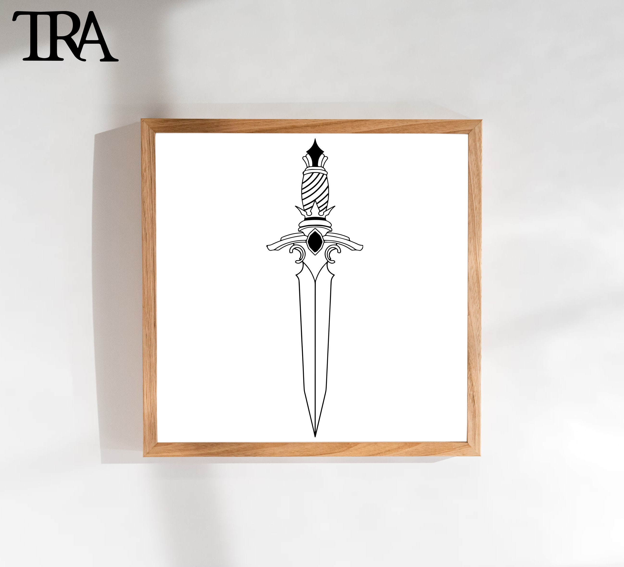 Mystical Dagger SVG Celestial Magic Witchy Witchcraft Knife Sword ...