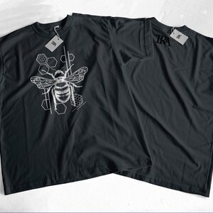 Bee Geometric SVG Bumble Honeycomb Boho Goth Tattoo Queen Bee Crown ...