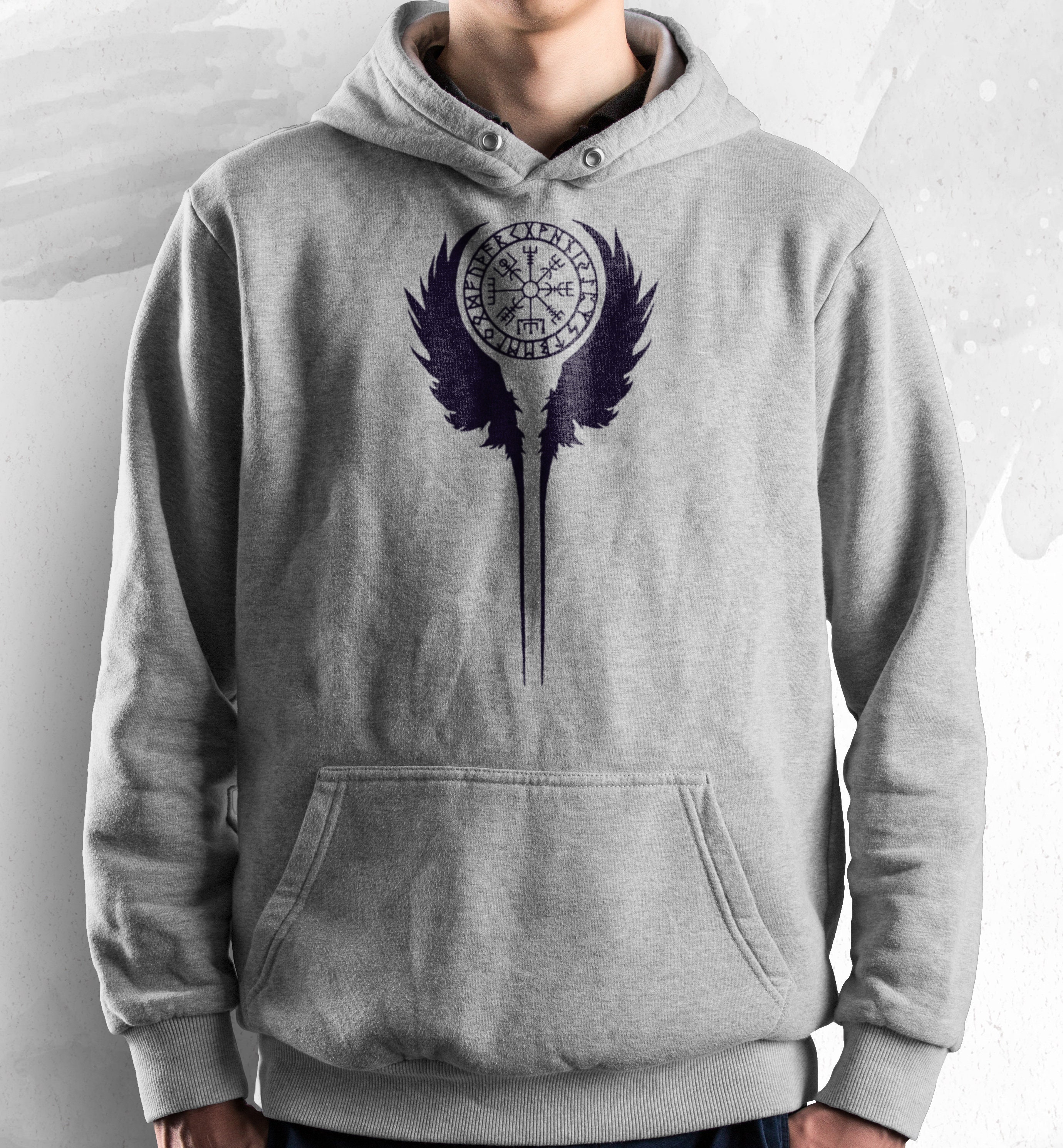 Celtic Vegvisir Valkyrie Wings SVG Knotwork Viking Nordic Norse ...