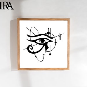 Egyptian Eye of Horus SVG Mystic Third Eye Ancient Egypt Pharaoh All ...