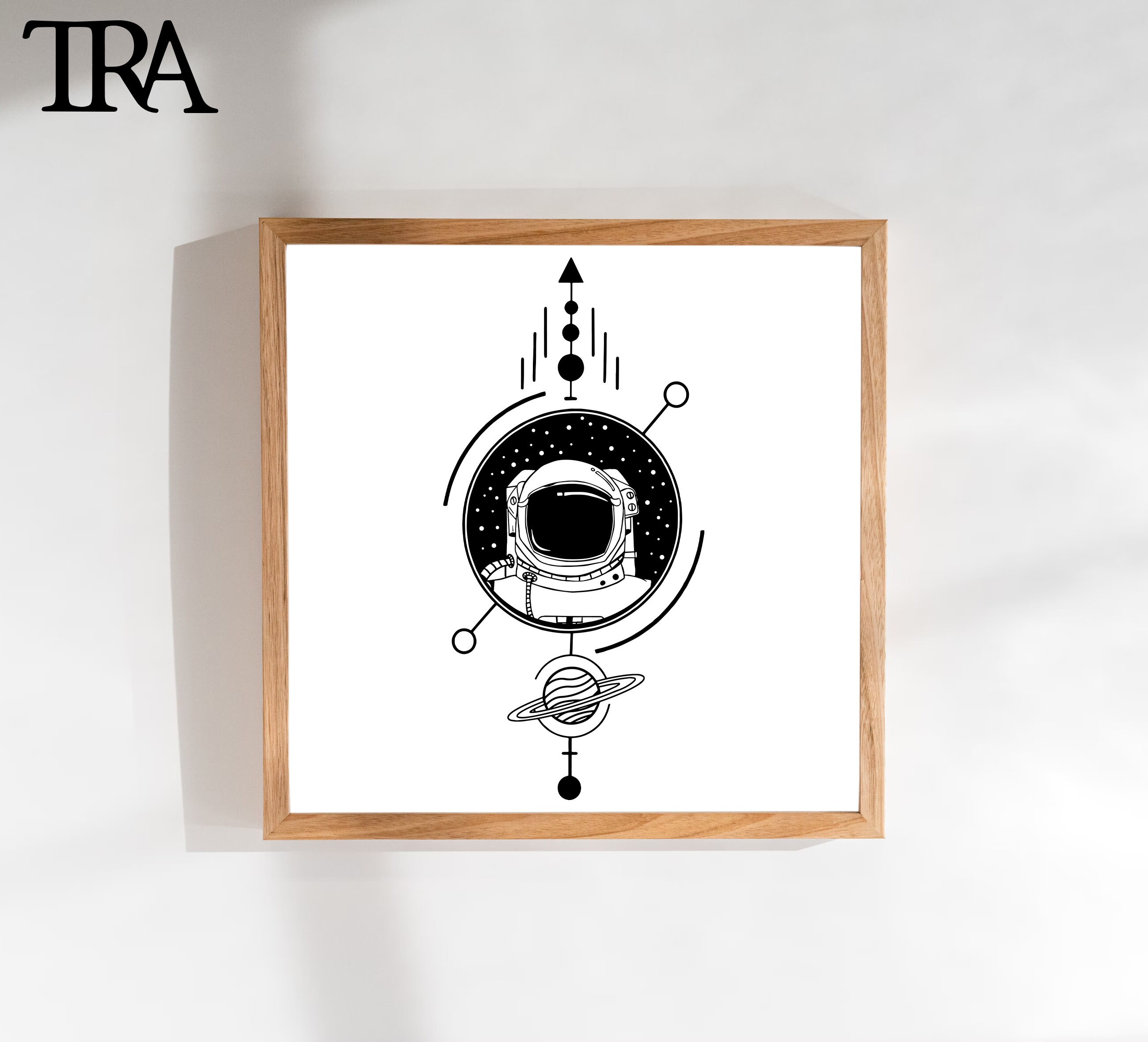 Astronaut Geo SVG UFO Space Spaceship Outerspace Galaxy Celestial Alien ...