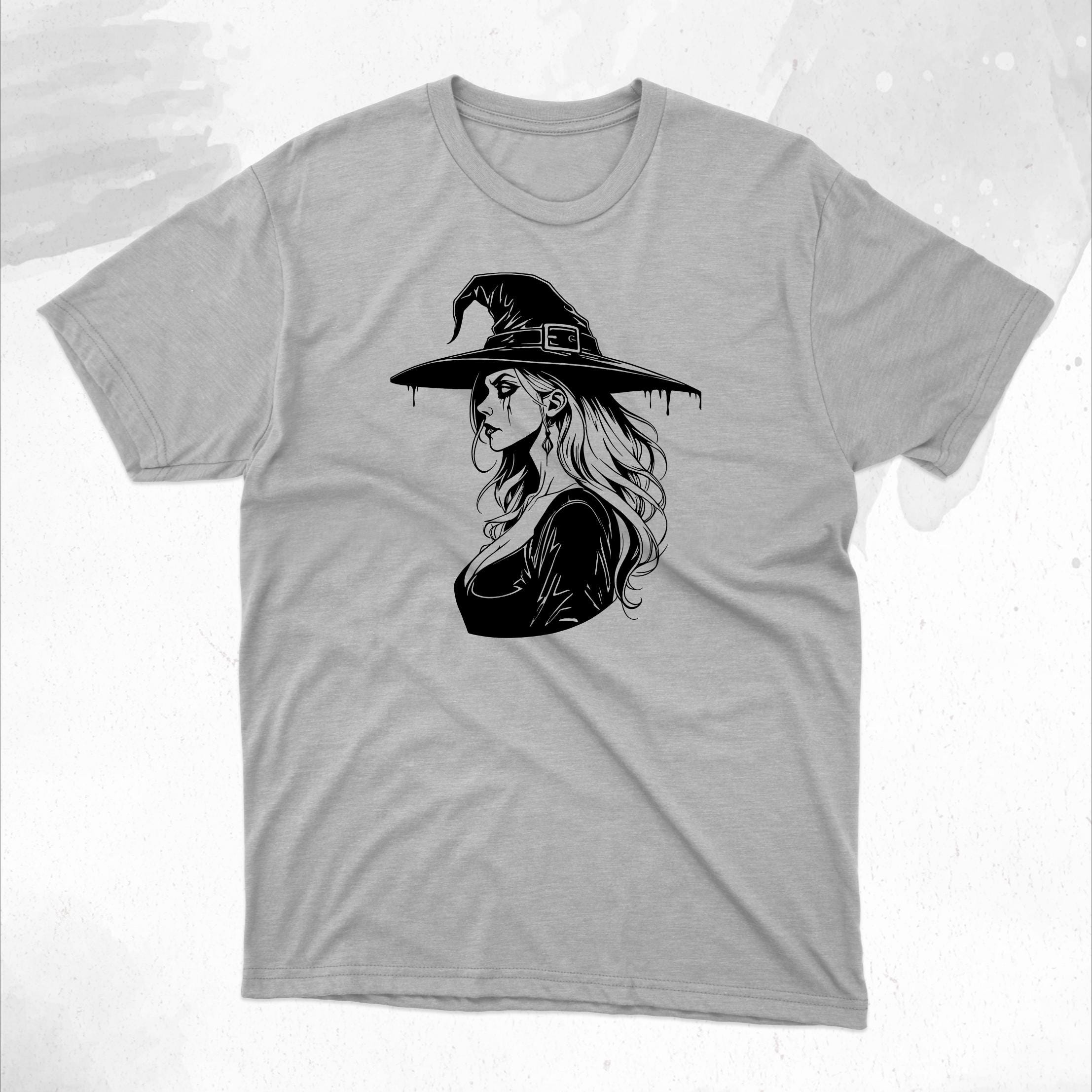 Witch Goth SVG Gothic Mystical Magic Witchcraft Celestial Spooky ...