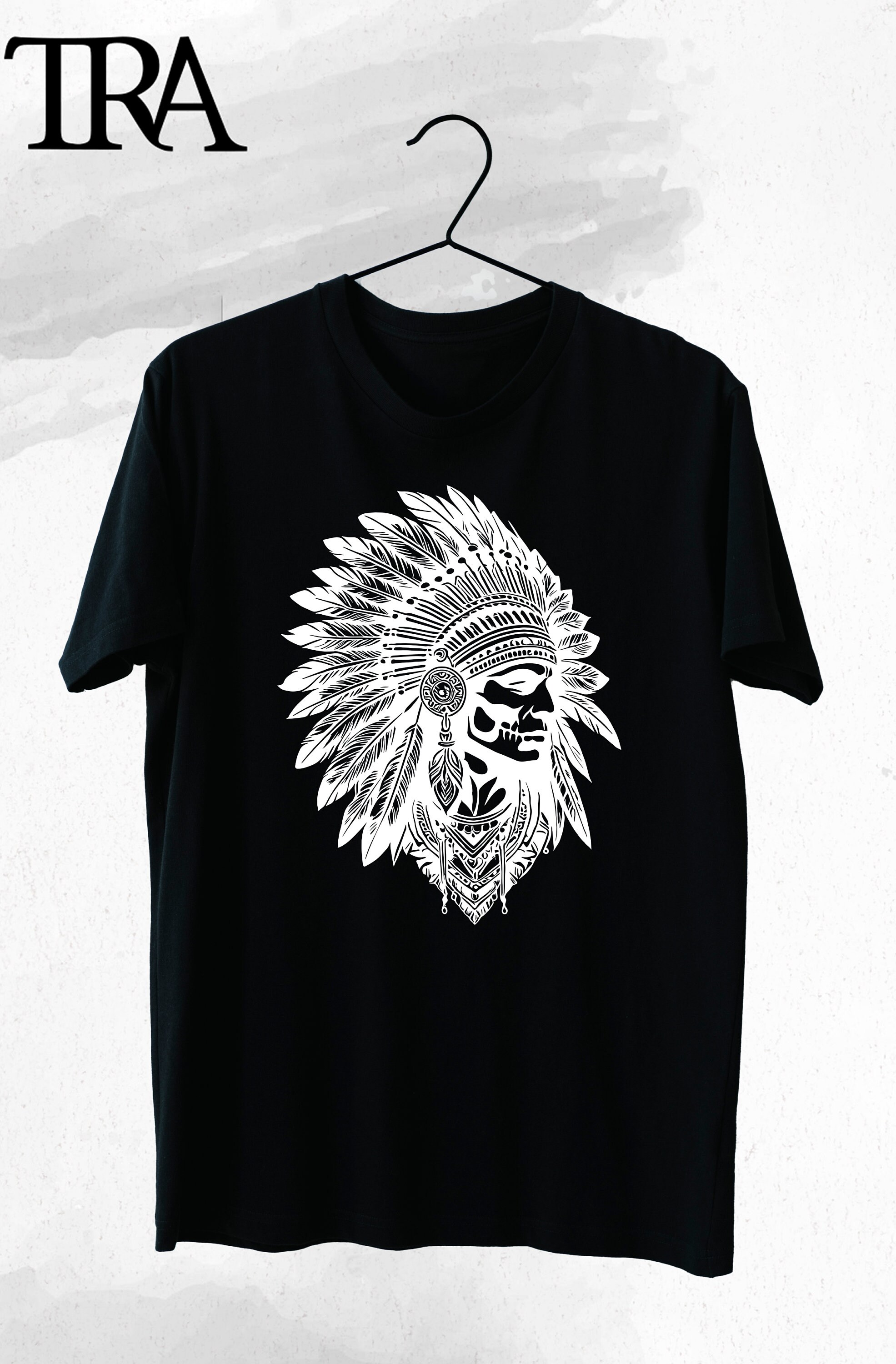 Chief SVG Native American Warrior Indian Chief Headdress Boho Western ...