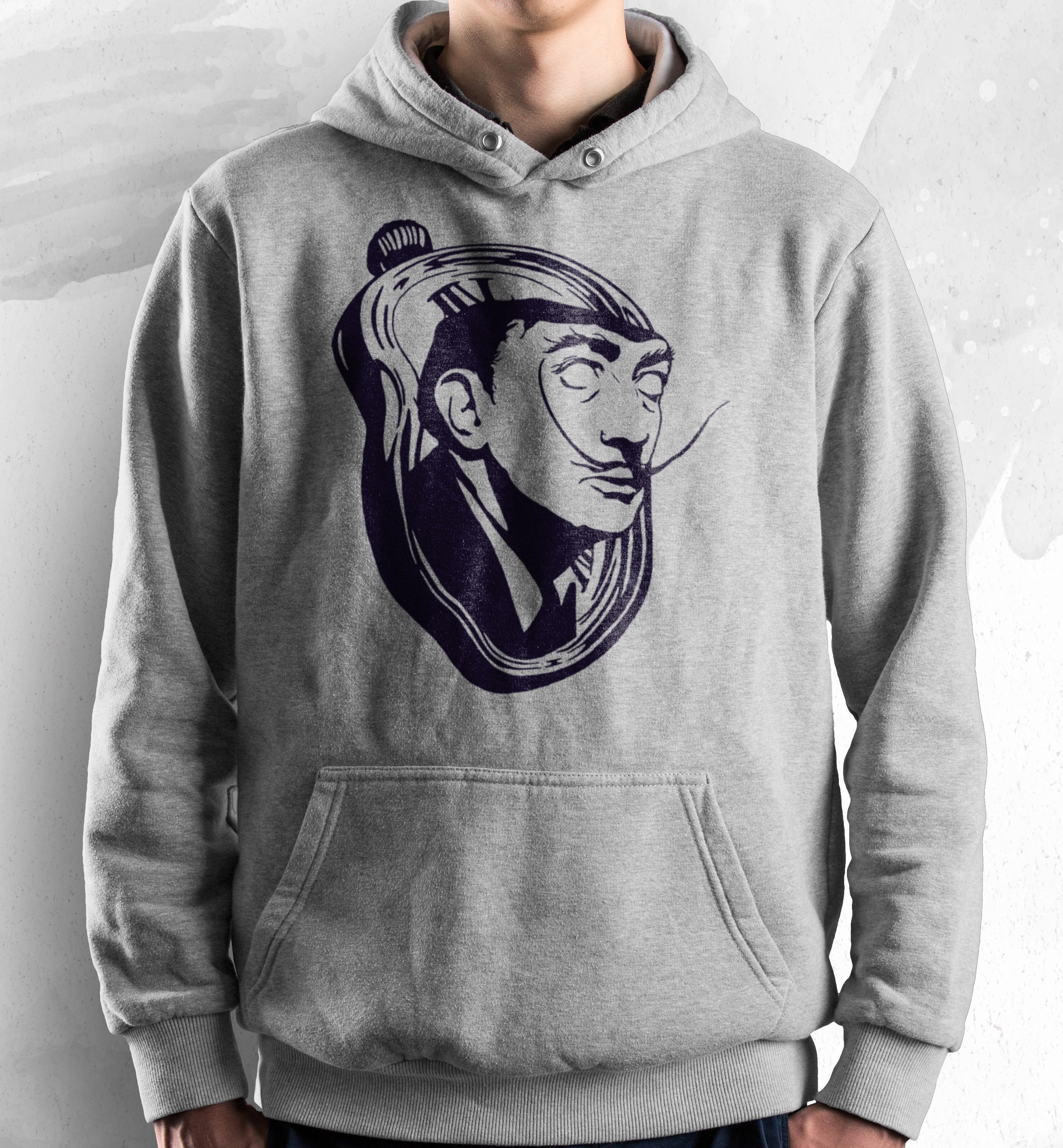 Trippy Clock Salvador Dalí SVG Psychedelic Artist Geometric Dali Boho ...