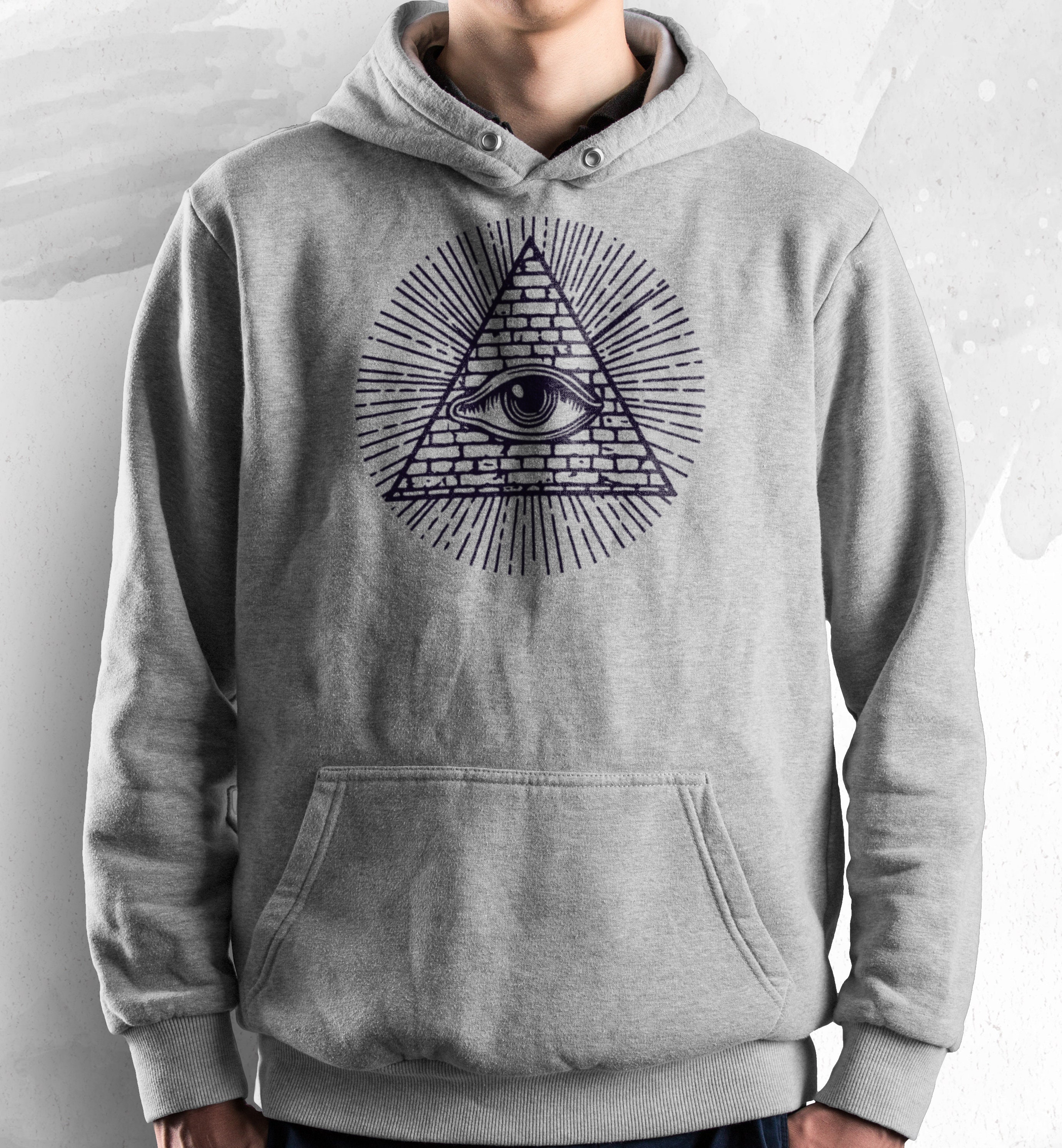 Todo lo que ve la pirámide del ojo SVG Tercer Ojo mal de ojo Illuminati ...