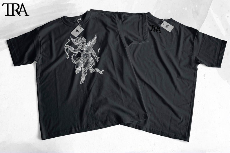 Cupid Angel Tattoo SVG Gothic Ink Dark Statue Flash Tattoo Goth ...