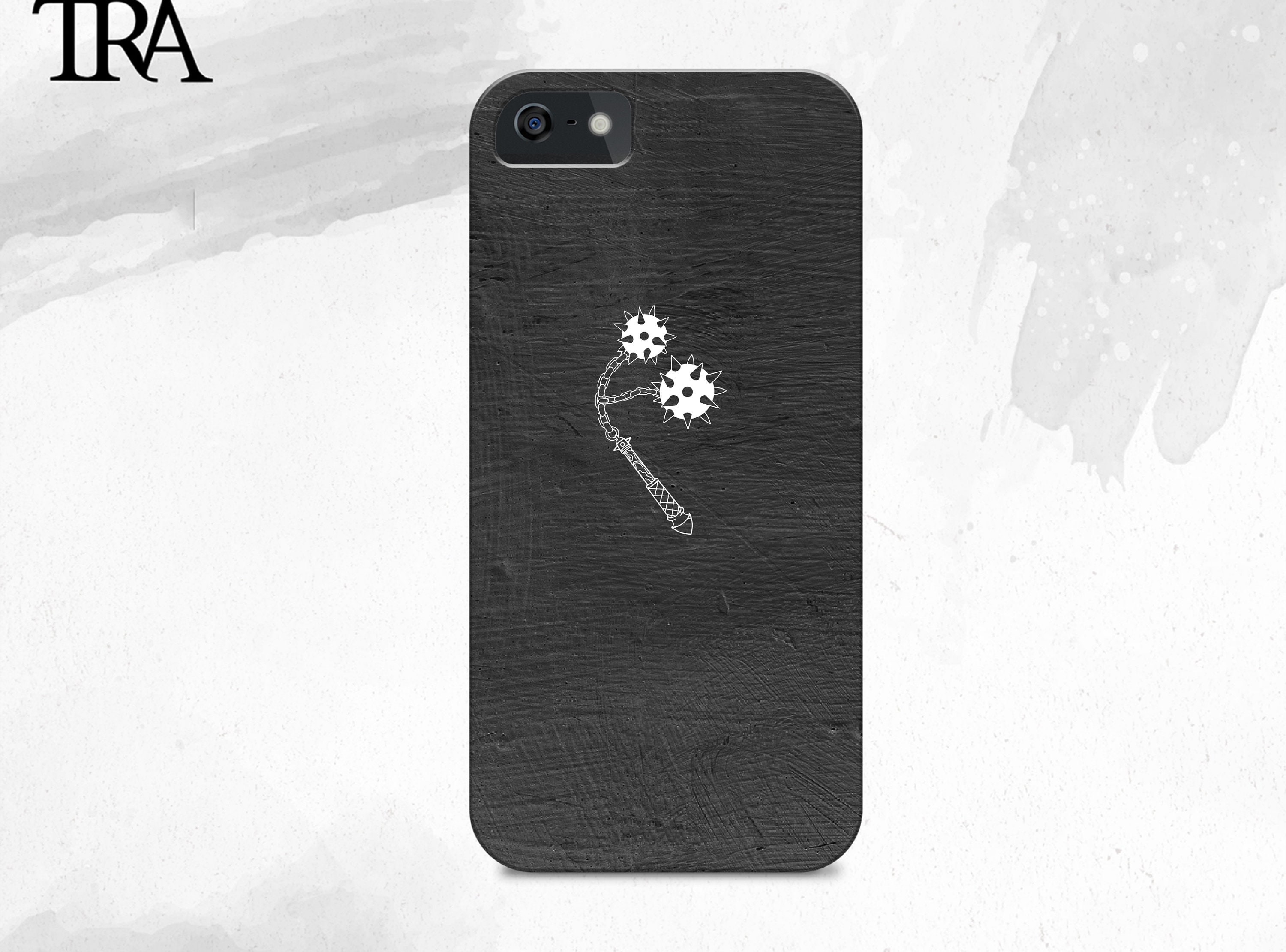Mace SVG Flail Flash Tattoo Medieval Weapon Mystical Goth Witchy ...