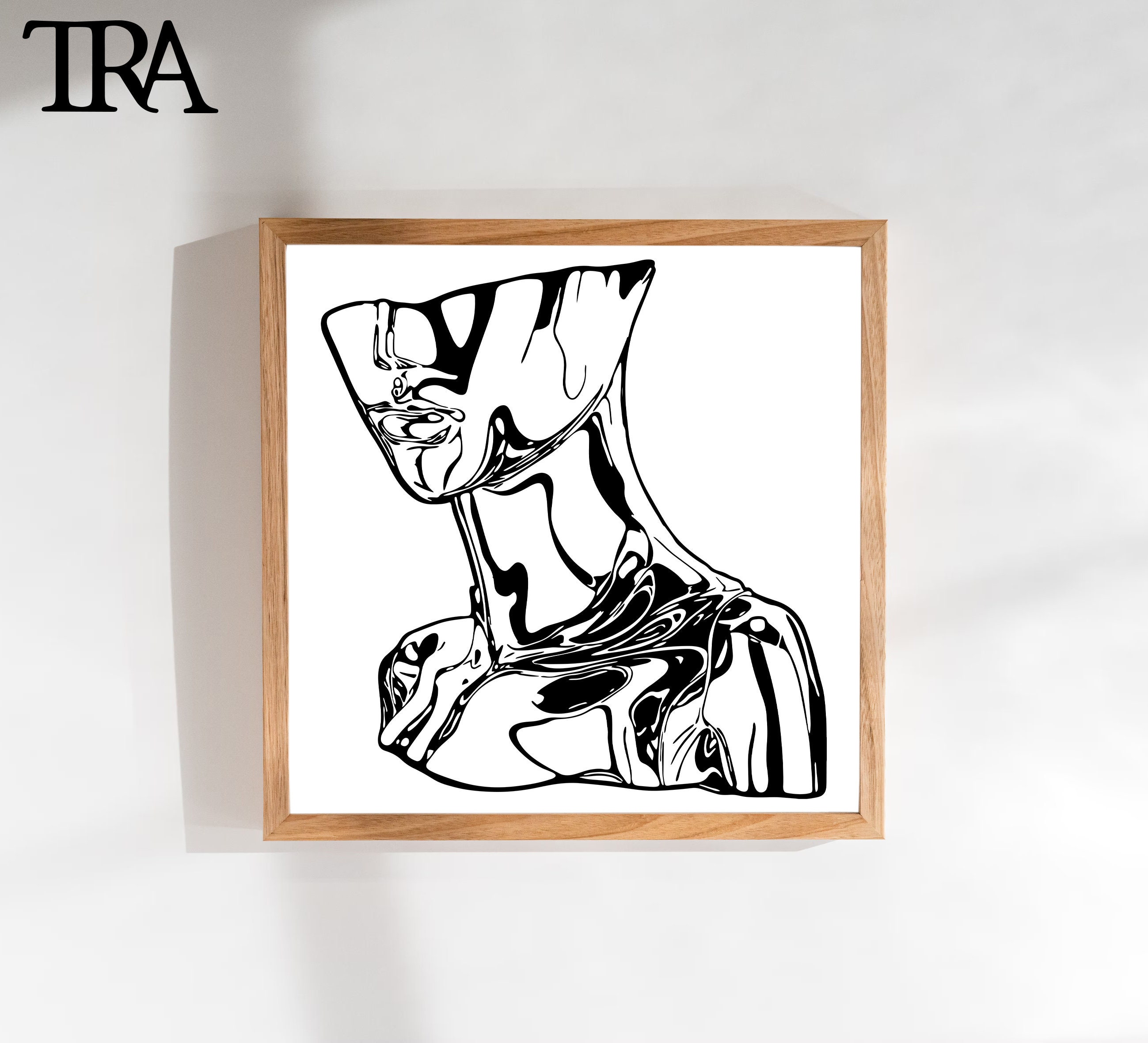 Chrome Woman Flash Tattoo SVG Skull Geometric Goth Mystical - Etsy