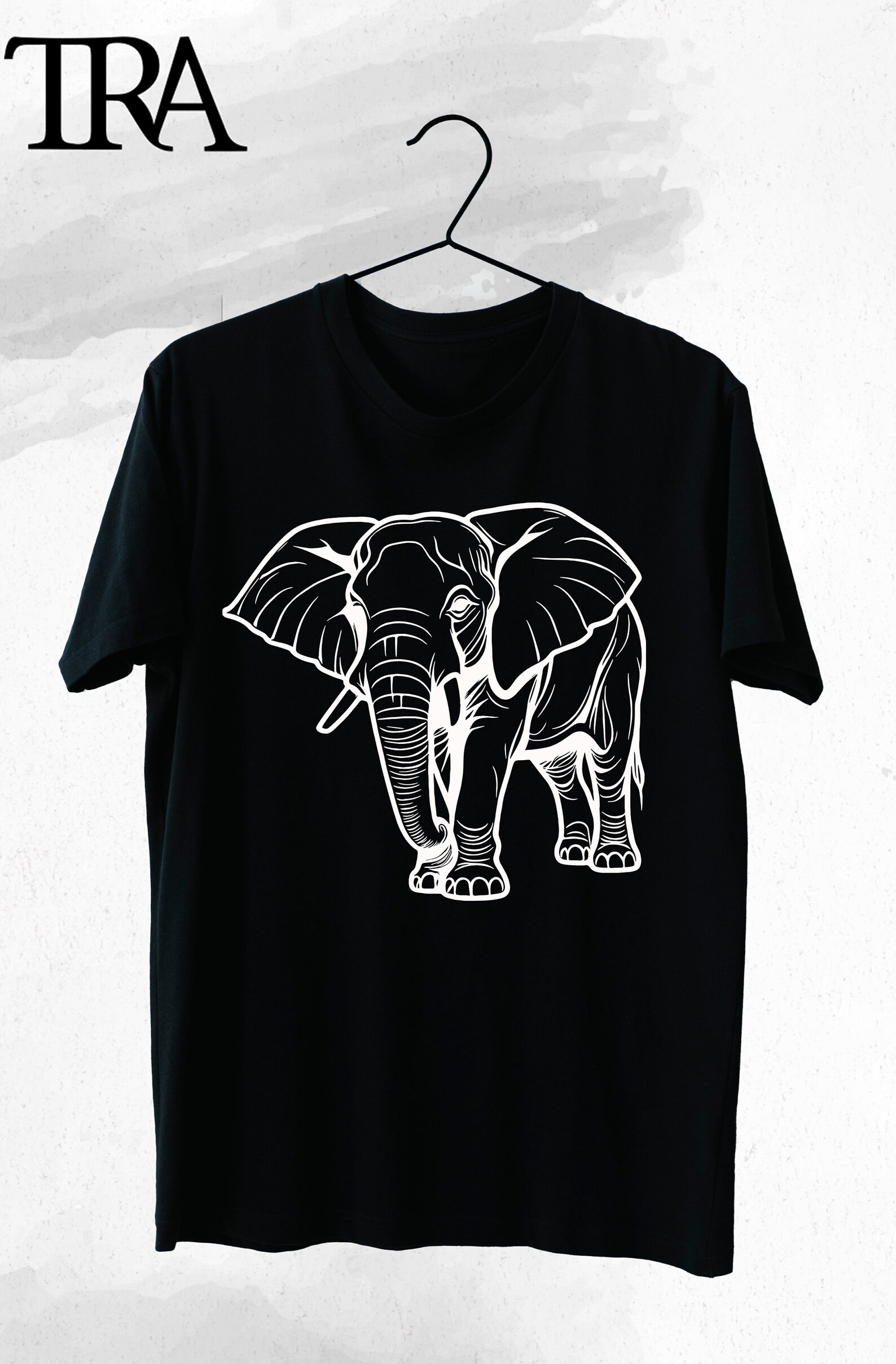 Elephant SVG Elephant Head Jungle Safari Animal Instant Digital ...