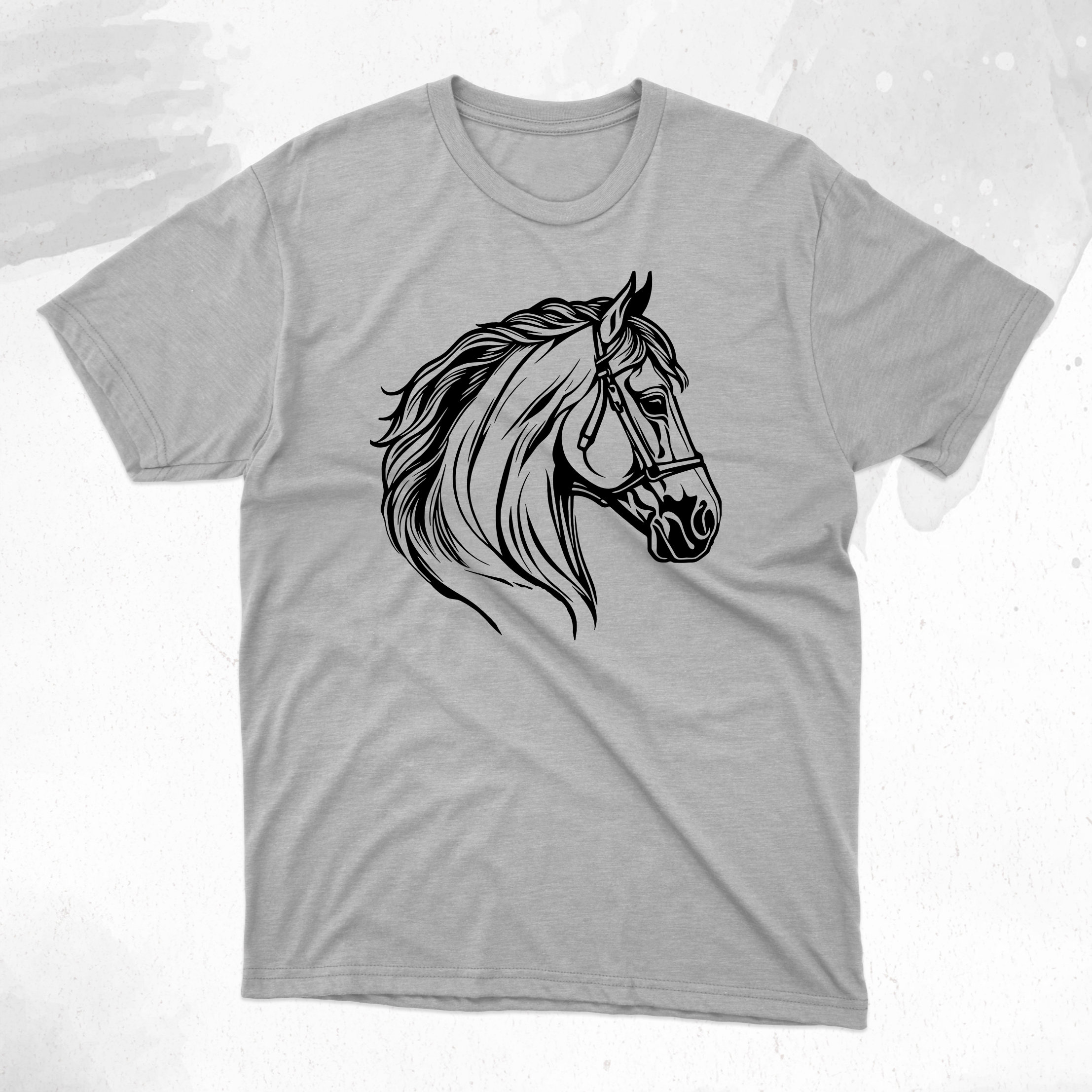 Horse Face SVG Wildlife Boho Forest Animal Wilderness Western Instant ...