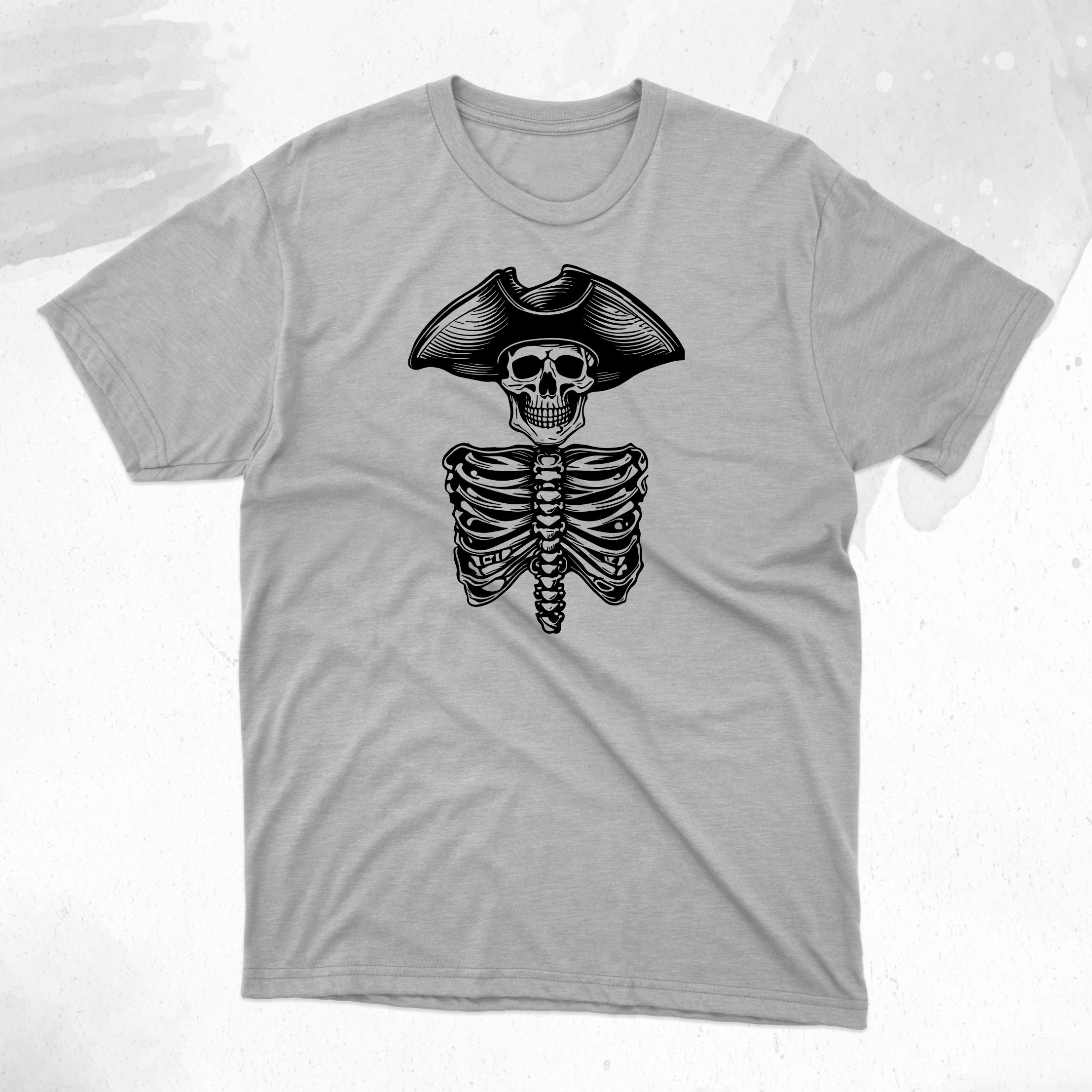 Pirate Skeleton SVG Pirate Skull and Crossbones Pirate Skeleton Outlaw ...