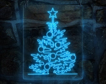 Pine Tree Neon Sign - Etsy