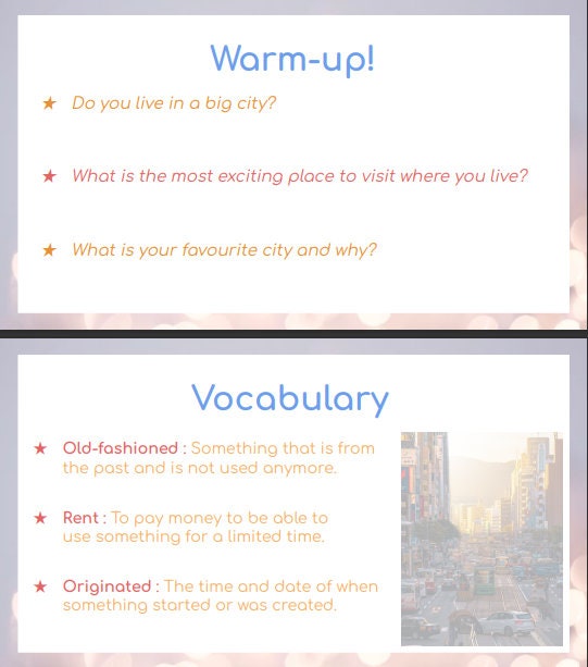 ESL English Lesson Plan - Public Transportation - TEFL English Online ...