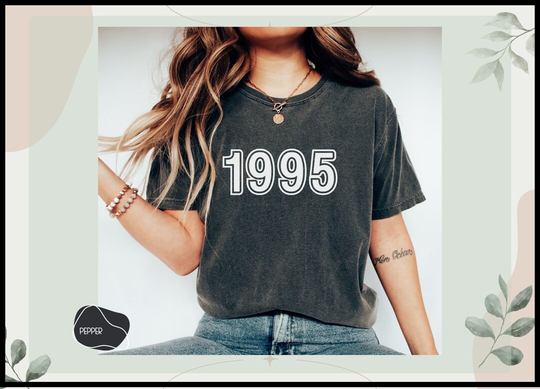 1995 Birthday Shirt, Vintage 1995 Shirt, 1995 Birthday Year, 30th ...