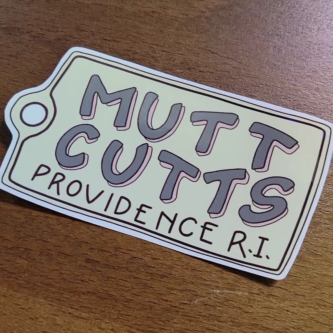 Mutt Cutts Vinyl Sticker - Etsy