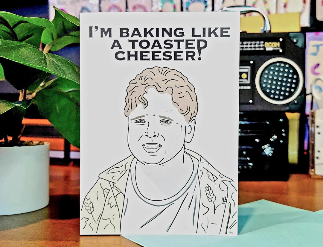 Toasted Cheeser: THE SANDLOT Inspired Greeting Card - Etsy