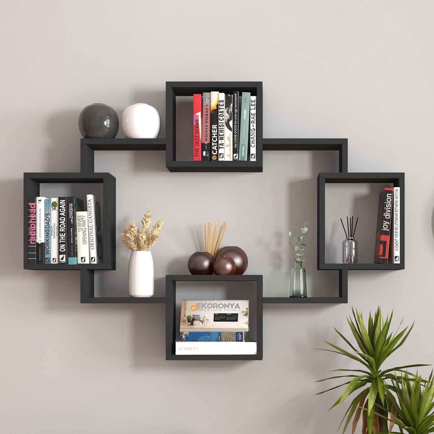 Modern Wall Bookshelf