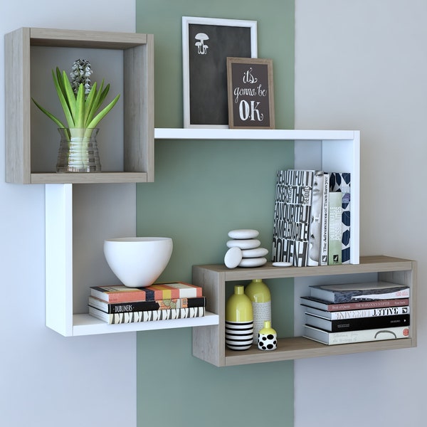 Modern Wall Shelf - Etsy
