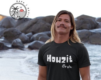 Howzit Brah T-shirt: Hawaiian Pidgin Slang, Aloha Shirt - Etsy