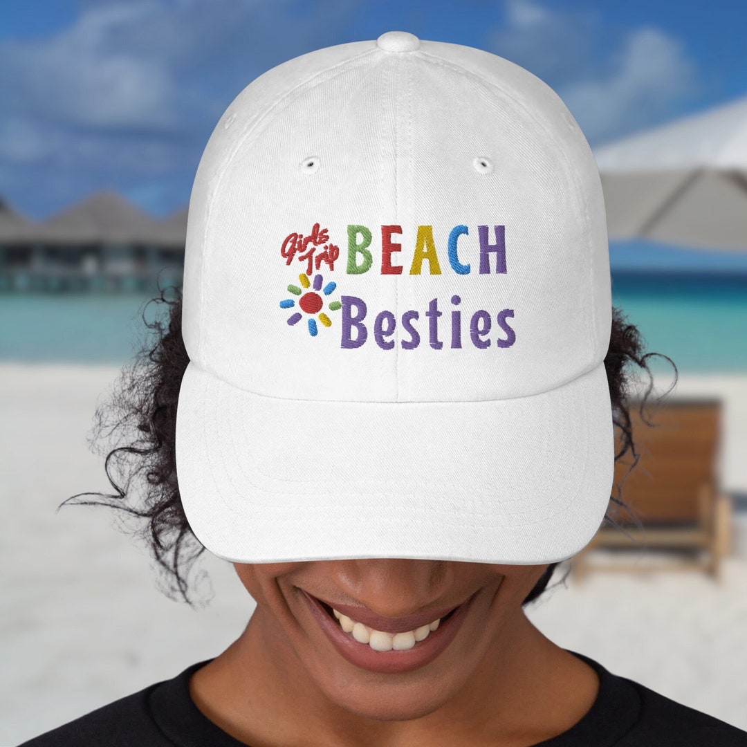 Besties Girls Trip Embroidered Dad Hat, Girl Tribe Weekend Getaway ...