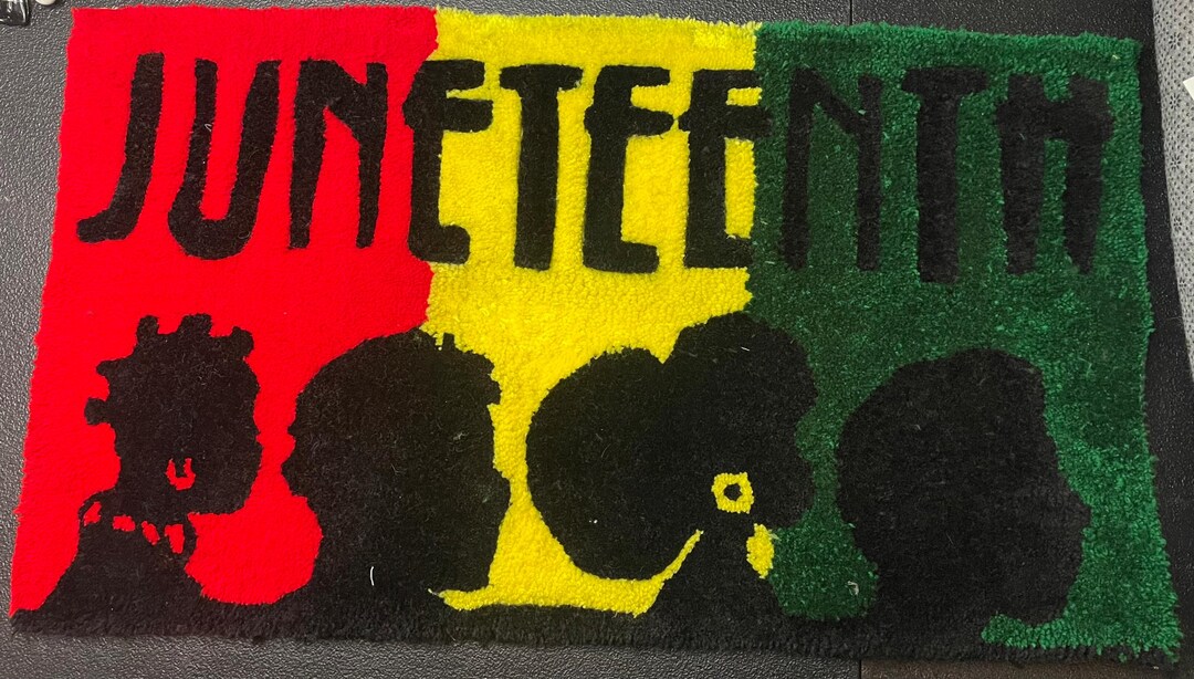 Juneteenth Commemorative Rug – “faces of Freedom” Edition - Etsy
