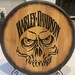 Harley Davidson Barrel Head Sign - Etsy