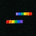 Rainbow Brick Alligator Hair Clips (set of 2) - Etsy