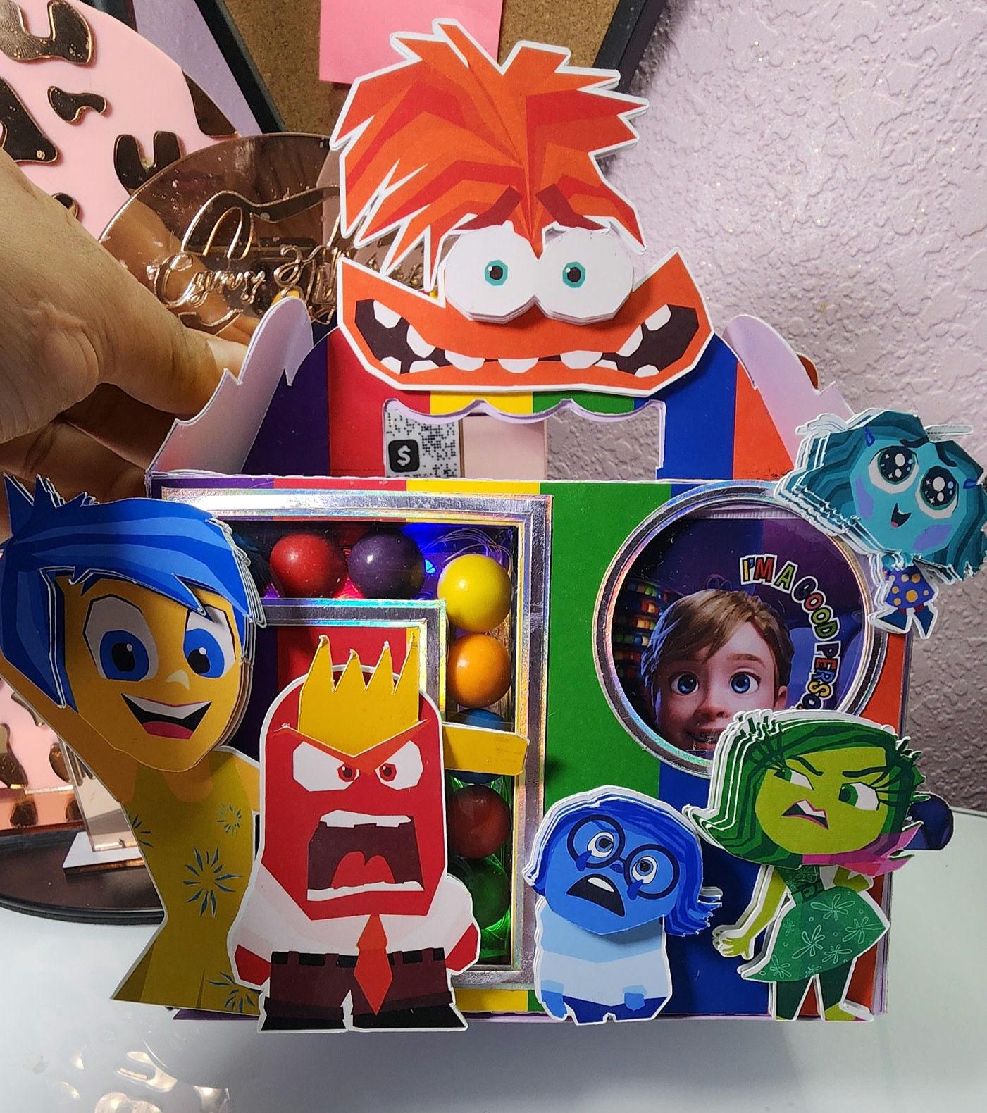 Emotions Favor Boxes, Inside Out Theme Party, Favor Boxes Inside Out ...