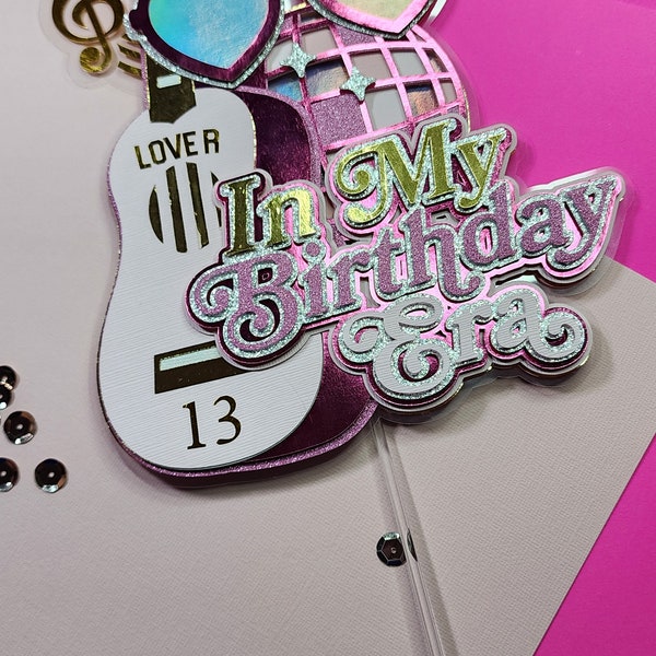 Eras Tour Cake Topper - Etsy