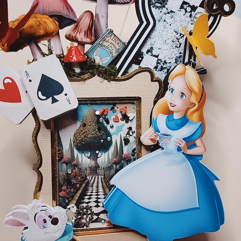 Playing Card Cake Topper - Etsy