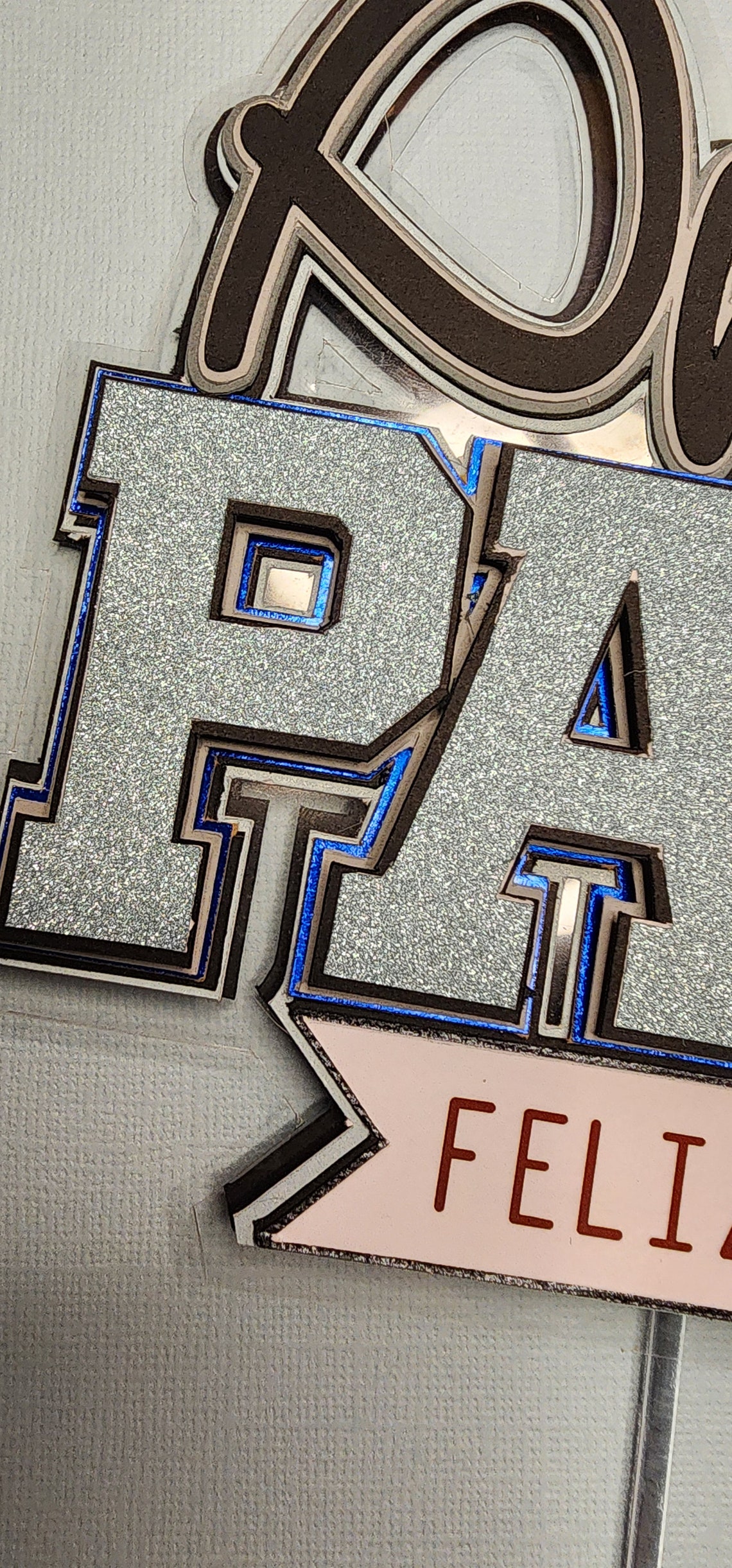 Te Amo Papa, Gifts for Dad, Cake Topper Para Papa, Spanish Cake Topper ...