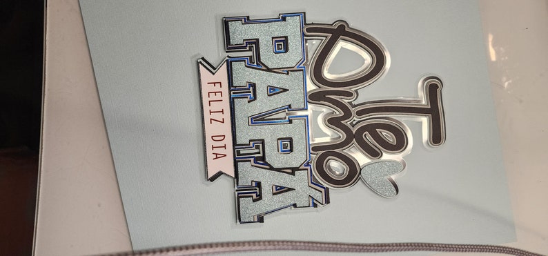 Te Amo Papa, Gifts for Dad, Cake Topper Para Papa, Spanish Cake Topper ...