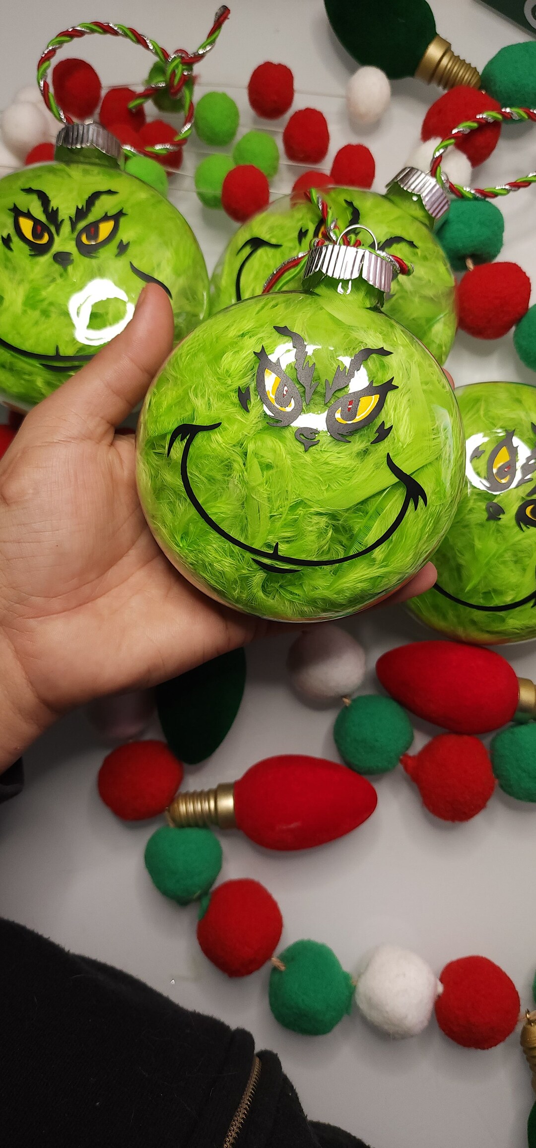 Mean Green Ornaments, Green Guy, Mean One Ornaments, Christmas ...