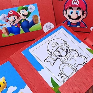 Brothers Party Theme Favors, Activity Books for Kids, Super Bro's Party ...