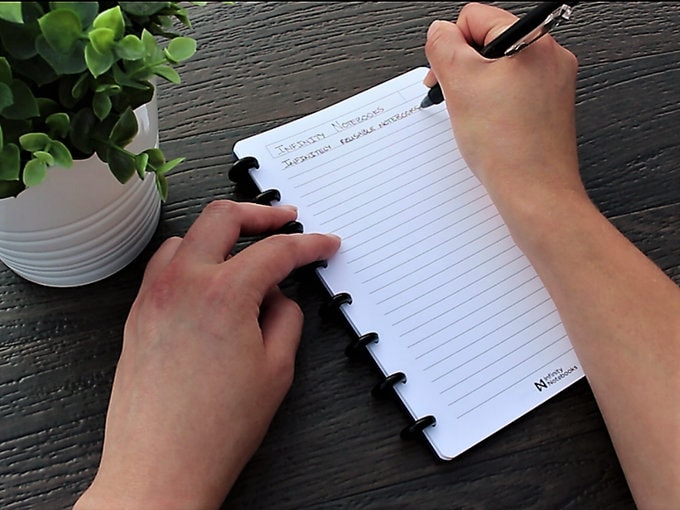 Infinity Notebook - the Infinitely Reusable Notebook - Executive Size ...