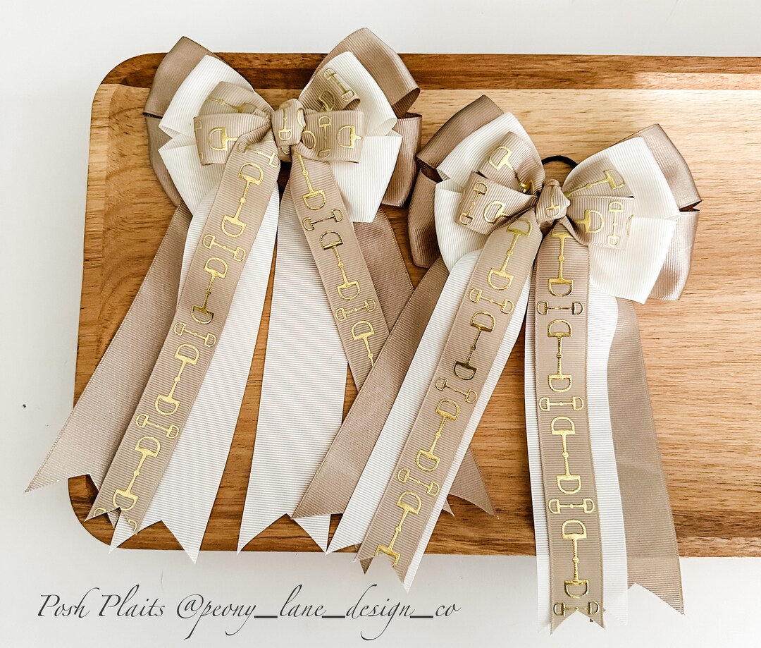 Equestrian Show Bows, Hair Bows, Pony Bows, Horseback Riding Bows ...