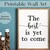 Set of 6 Digital Hello Fall Watercolor Bookmarks, Digital Product ...