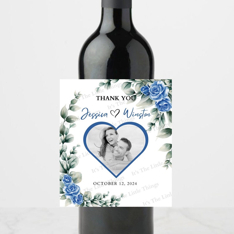 Heart Wedding Labels - Etsy