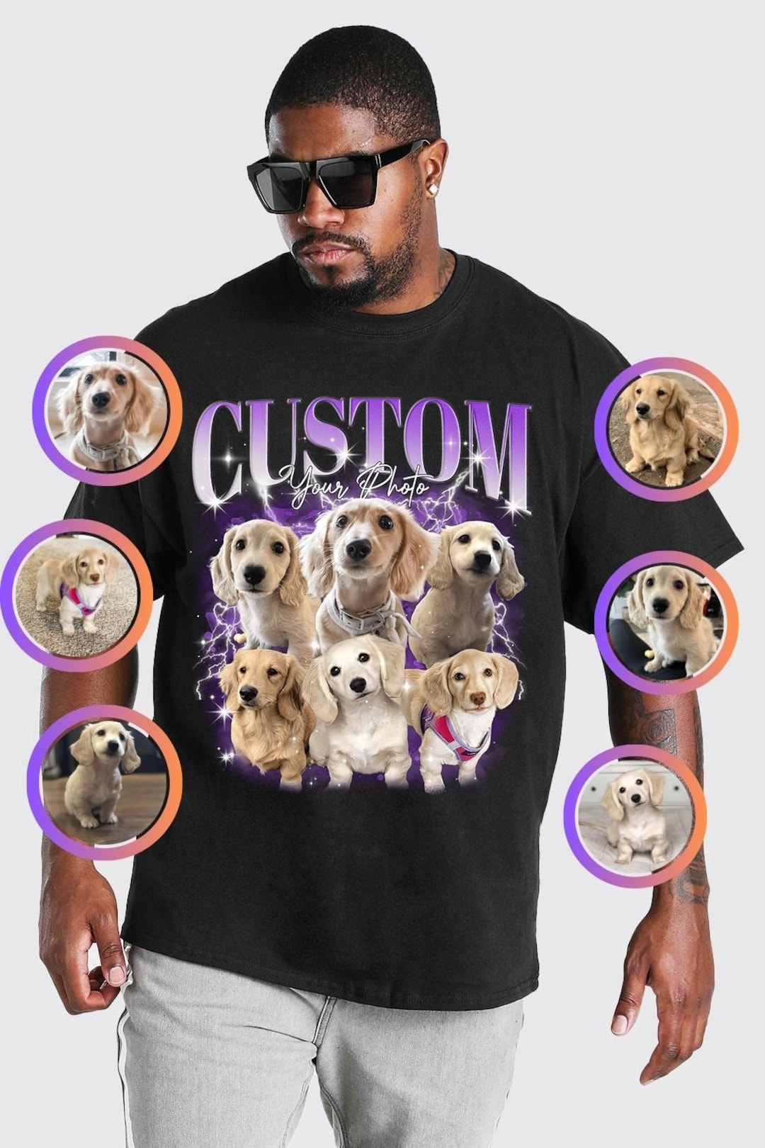 Custom Bootleg Rap Tee, Custom Your Own Bootleg Shirts, Custom Photo ...