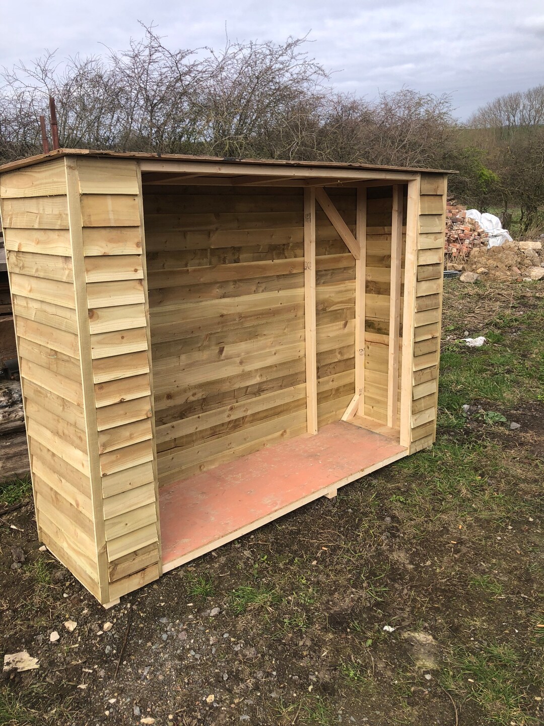 Log Shed Built to Customer Needs - Etsy