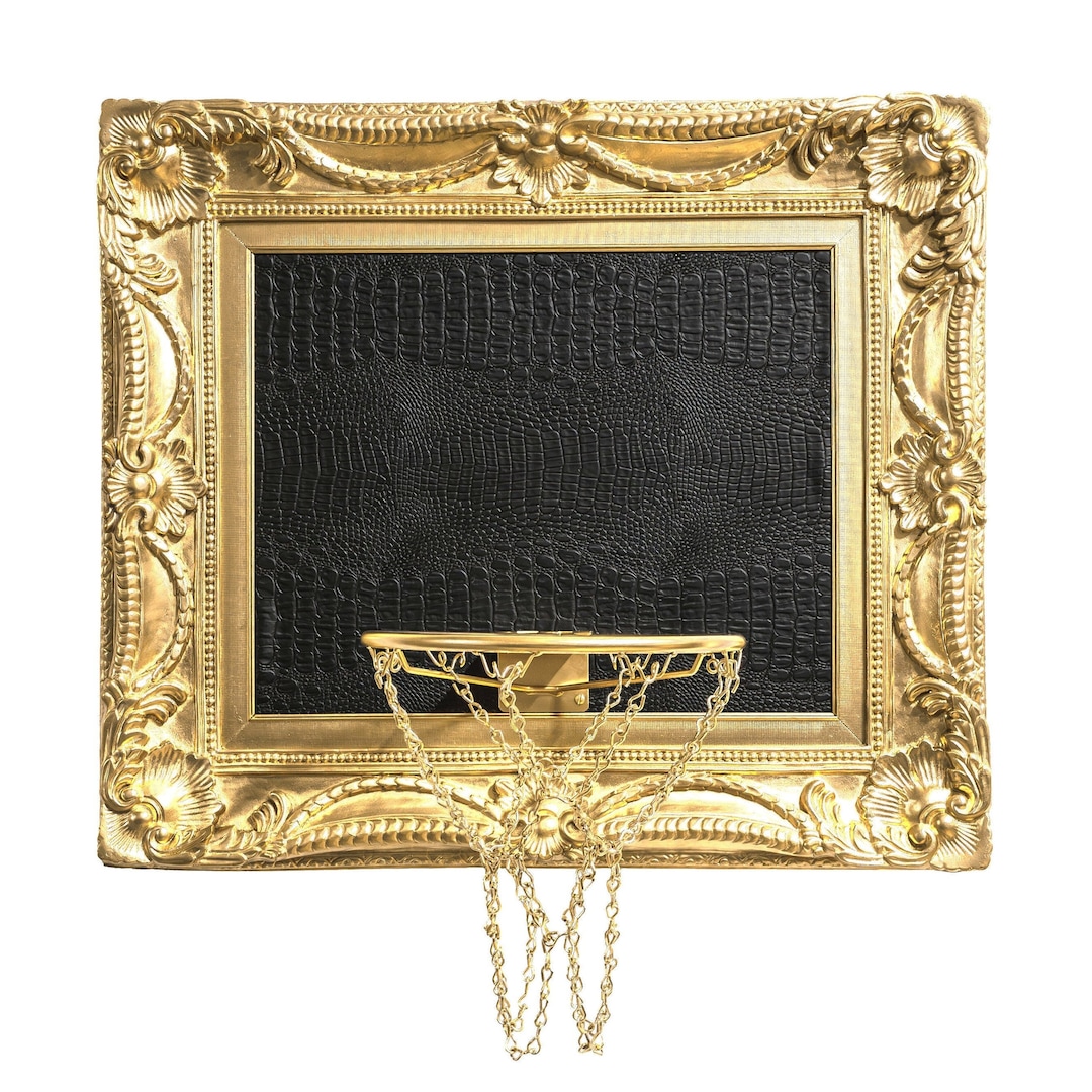 Indoor Luxury Basketball Hoop – Gold Black - Etsy
