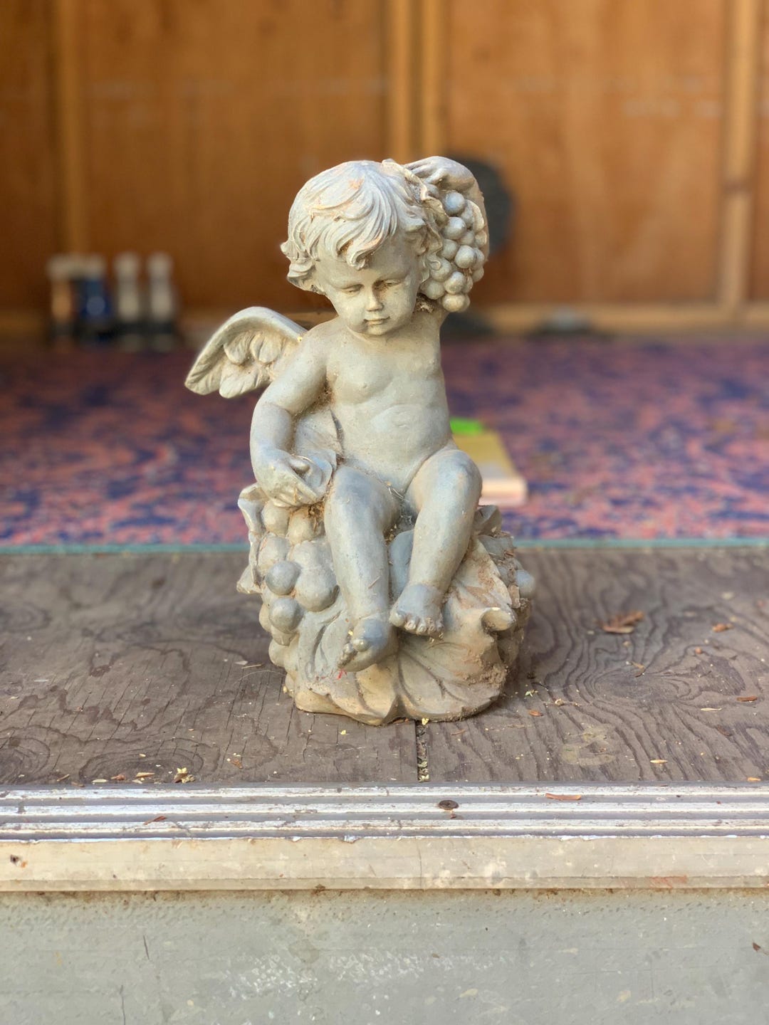 Statue of Cherub Christianity - Etsy