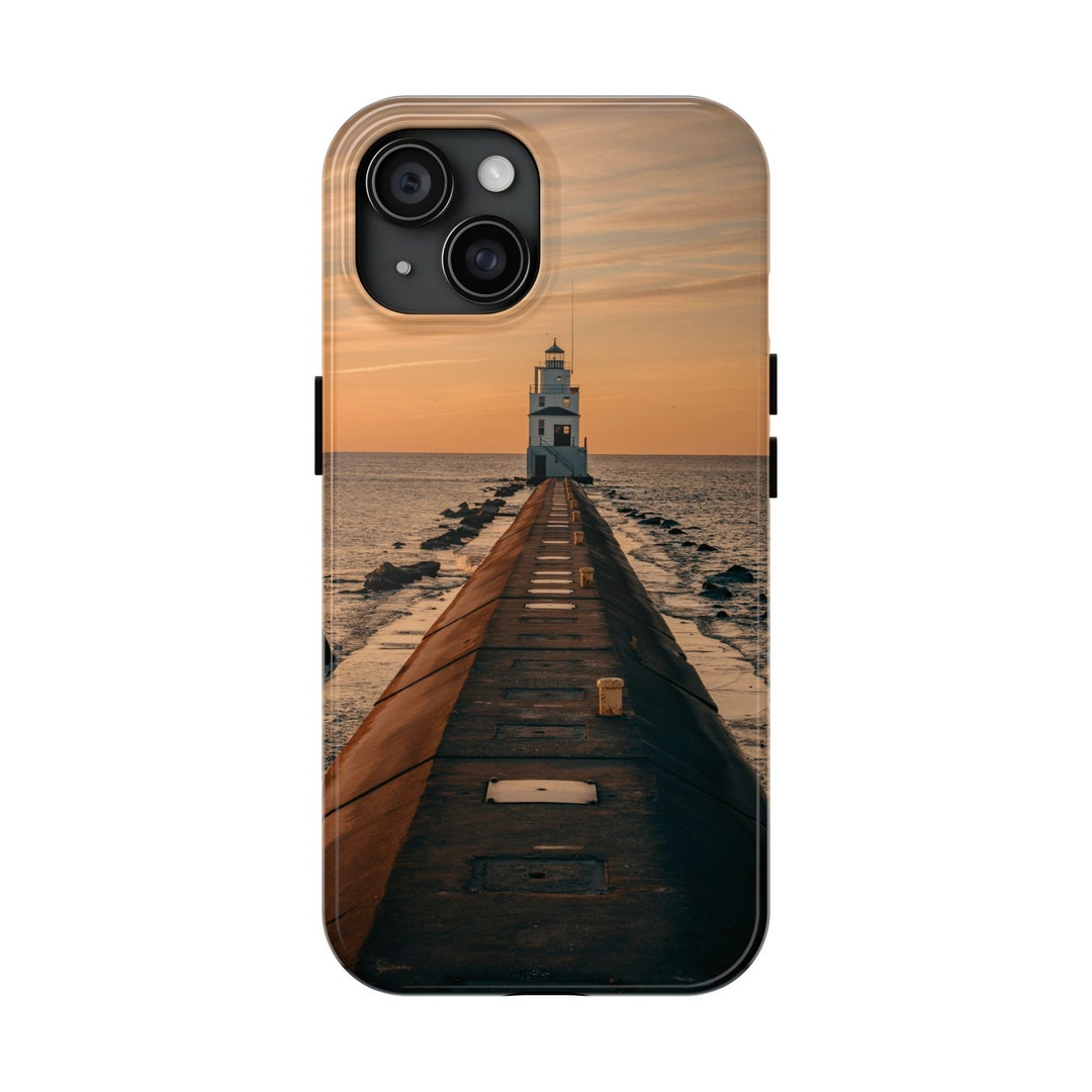 Lighthouse Ocean Phone Case - Etsy